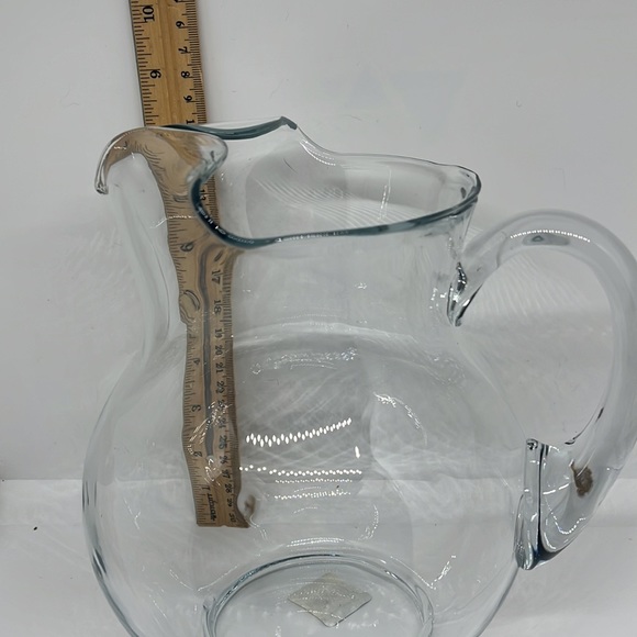 Crisa | Dining | Crisa Glass Crystal Pitcher | Poshmark